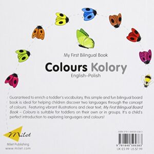 My First Bilingual Book–Colours (English–Polish)