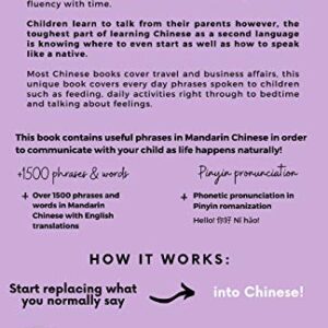 Everyday Mandarin for Parents: A Phrasebook with parenting phrases to start introducing Chinese with your family