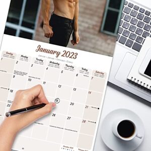 Hot Guys Calendar - Shirtless Men Calendar - Calendars 2022 - 2023 Wall Calendars - Guys 16 Month Wall Calendar by Avonside