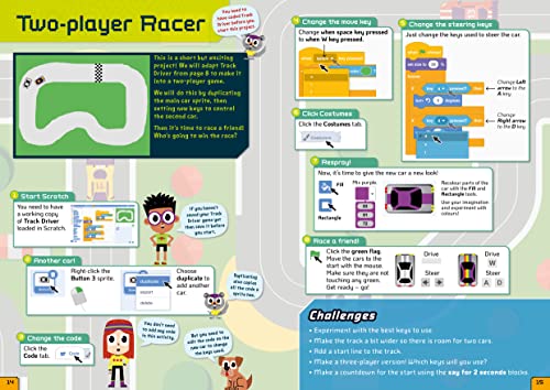 Coding with Scratch - Create Fantastic Driving Games: The QuestKids children's series (In Easy Steps)