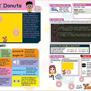 Coding with HTML & JavaScript - Create Epic Computer Games: The QuestKids children's series (In Easy Steps)