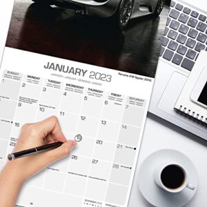 Porsche Calendar- Calendars 2022 - 2023 Wall Calendars - Car Calendar - Automobile Calendar - Porsche 16 Month Wall Calendar by Avonside