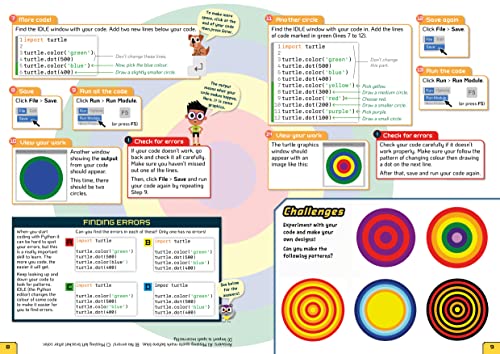 Coding with Python - Create Amazing Graphics: The QuestKids children's series (In Easy Steps - The QuestKids)