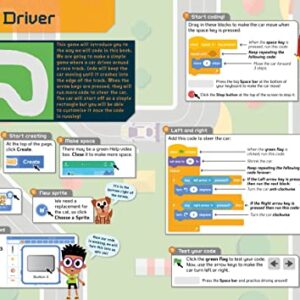 Coding with Scratch - Create Fantastic Driving Games: The QuestKids children's series (In Easy Steps)