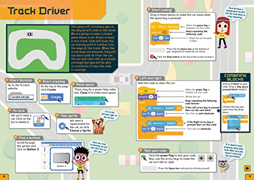 Coding with Scratch - Create Fantastic Driving Games: The QuestKids children's series (In Easy Steps)