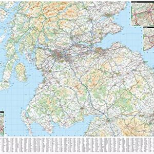 Philip's Scotland Road Map (Philip's Sheet Maps)