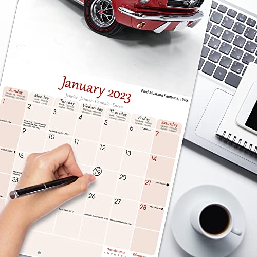 Classic Car Calendar 2023 - American Classic Cars 2023 Calendar by Avonside