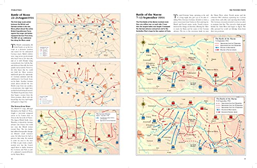 World War I Illustrated Atlas: Campaigns, Battles & Weapons from 1914 to 1918