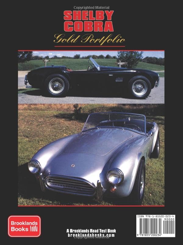 Shelby Cobra Gold Portfolio 1962-1969