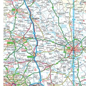 2023 Philip's Big Easy to Read Road Atlas Britain: (Spiral A3)