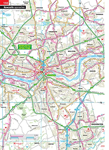 2022 Philip's Big Road Atlas Britain and Ireland: (A3 Spiral binding) (Philip's Road Atlases)