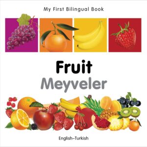 my first bilingual book–fruit (english–turkish)