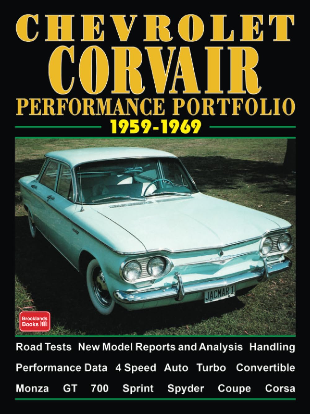 CHEVROLET CORVAIR PERFORMANCE PORTFOLIO: Road Test Book