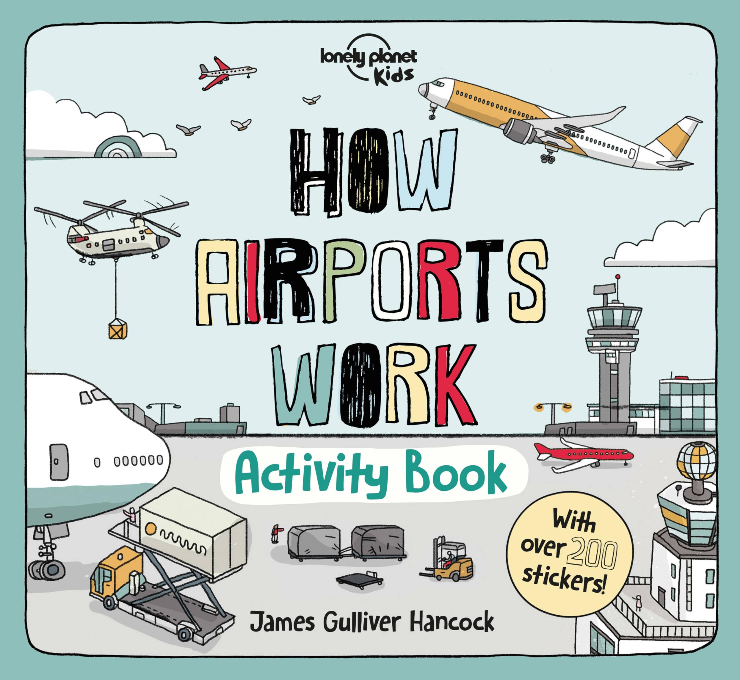 Lonely Planet Kids How Airports Work Activity Book (How Things Work)