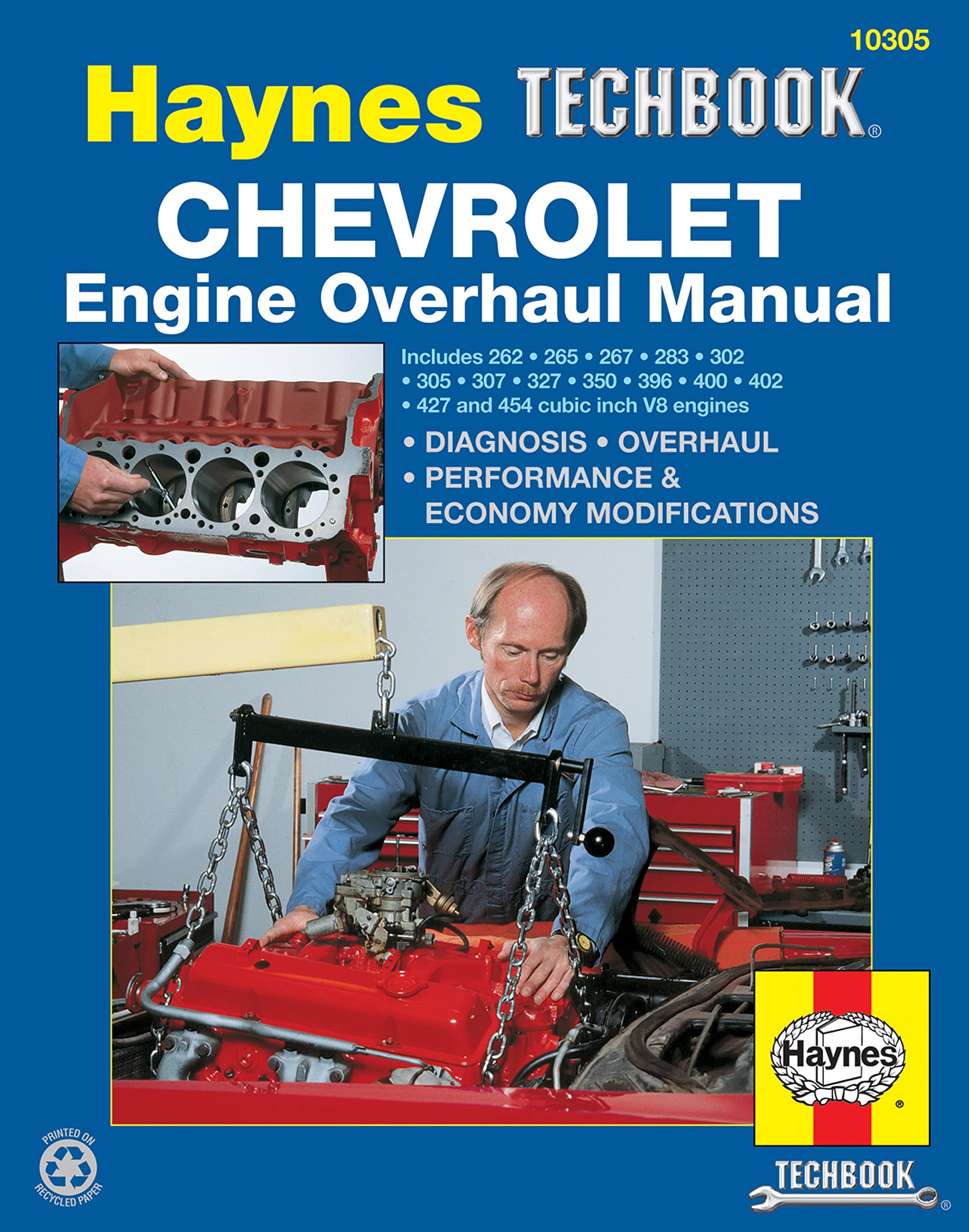 Chevrolet Engine Overhaul Haynes Techbook (USA) (Paperback)