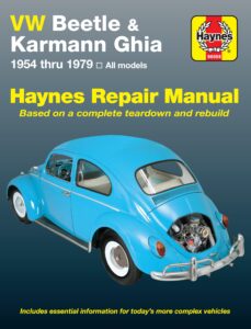 vw beetle & karmann ghia 1954 through 1979 all models (haynes repair manual)