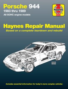 porsche 944 4-cylinder (1983-1989) haynes repair manual (usa) (paperback)