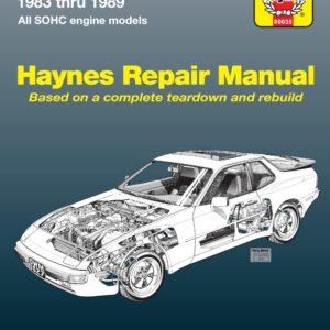 Porsche 944 4-cylinder (1983-1989) Haynes Repair Manual (USA) (Paperback)