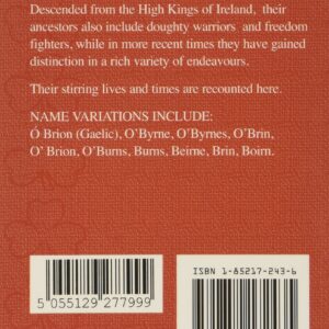 Byrne: The Origins of the Byrne Family and Their Place in History: The Origins of the Clan Byrne and Their Place in Ireland's History (Irish Clan Mini-Book)