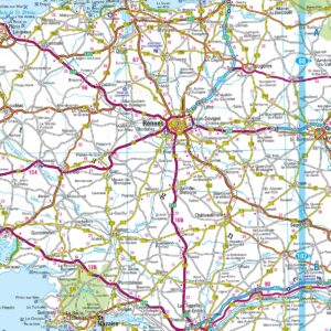 2023 Philip's Easy to Read Multiscale Road Atlas Europe: (A4 Spiral binding)