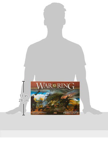 Fantasy Flight Games Ares Games War of The Ring 2nd Edition, Multi-Colored (AGS WOTR001), 2 to 4 Players