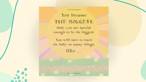 You're The Biggest: Keepsake Gift Book Celebrating Becoming a Big Brother or Sister