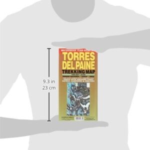 Torres del Paine Waterproof Trekking Map (English/Spanish Edition)