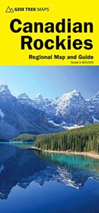 canadian rockies map