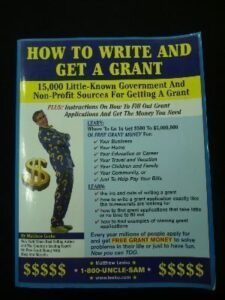 how to write and get a grant