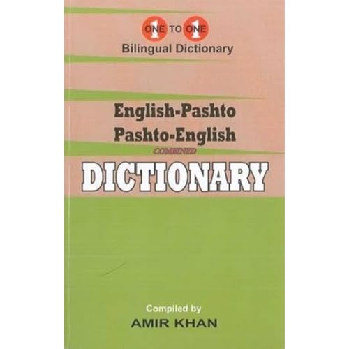 English-Pashto Pashto-English One-to-One Dictionary. Scrip