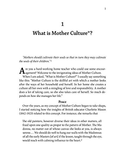 Mother Culture ®: For a Happy Homeschool