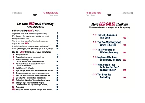 The Little Red Book of Selling: 12.5 Principles of Sales Greatness