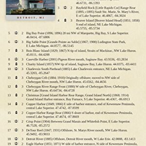 United States Lighthouses: Illustrated Map & Guide