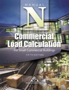 commercial load calculation for small commercial buildings, manual n®