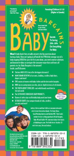 Baby Bargains, 8th Edition: Secrets to Saving 20% to 50% on Baby Furniture, Gear, Clothes, Toys, Maternity Wear and Much, Much More!