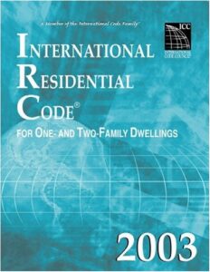 international residential code 2003 (international code council series)