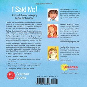 I Said No! A Kid-to-kid Guide to Keeping Private Parts Private