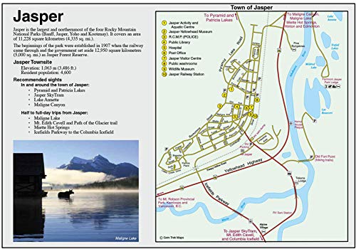 Canadian Rockies Map