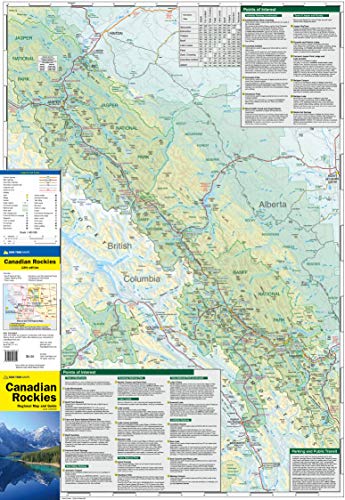 Canadian Rockies Map