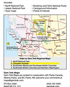 Canadian Rockies Map