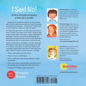 I Said No! A Kid-to-kid Guide to Keeping Private Parts Private