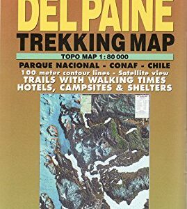 Torres del Paine Waterproof Trekking Map (English/Spanish Edition)