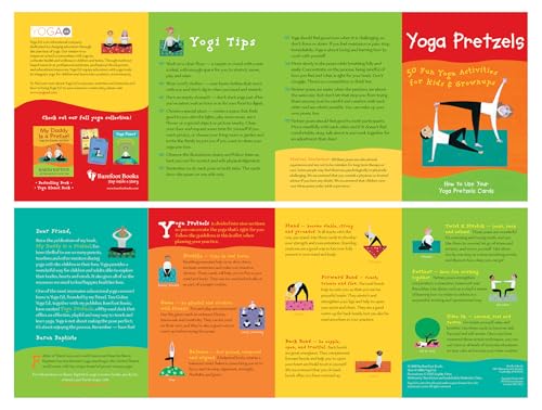 Yoga Pretzels: 50 Fun Yoga Activities for Kids & Grownups (Barefoot Books Activity Decks)