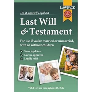 last will & testament kit (do it yourself kit)