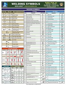 welding symbols quick card (english only)