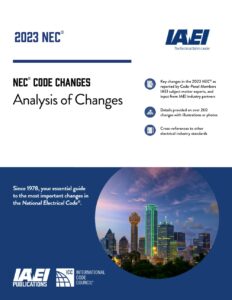 analysis of changes, nec-2023