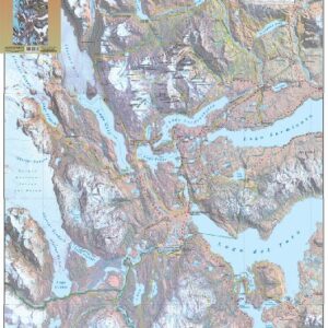 Torres del Paine Waterproof Trekking Map (English/Spanish Edition)