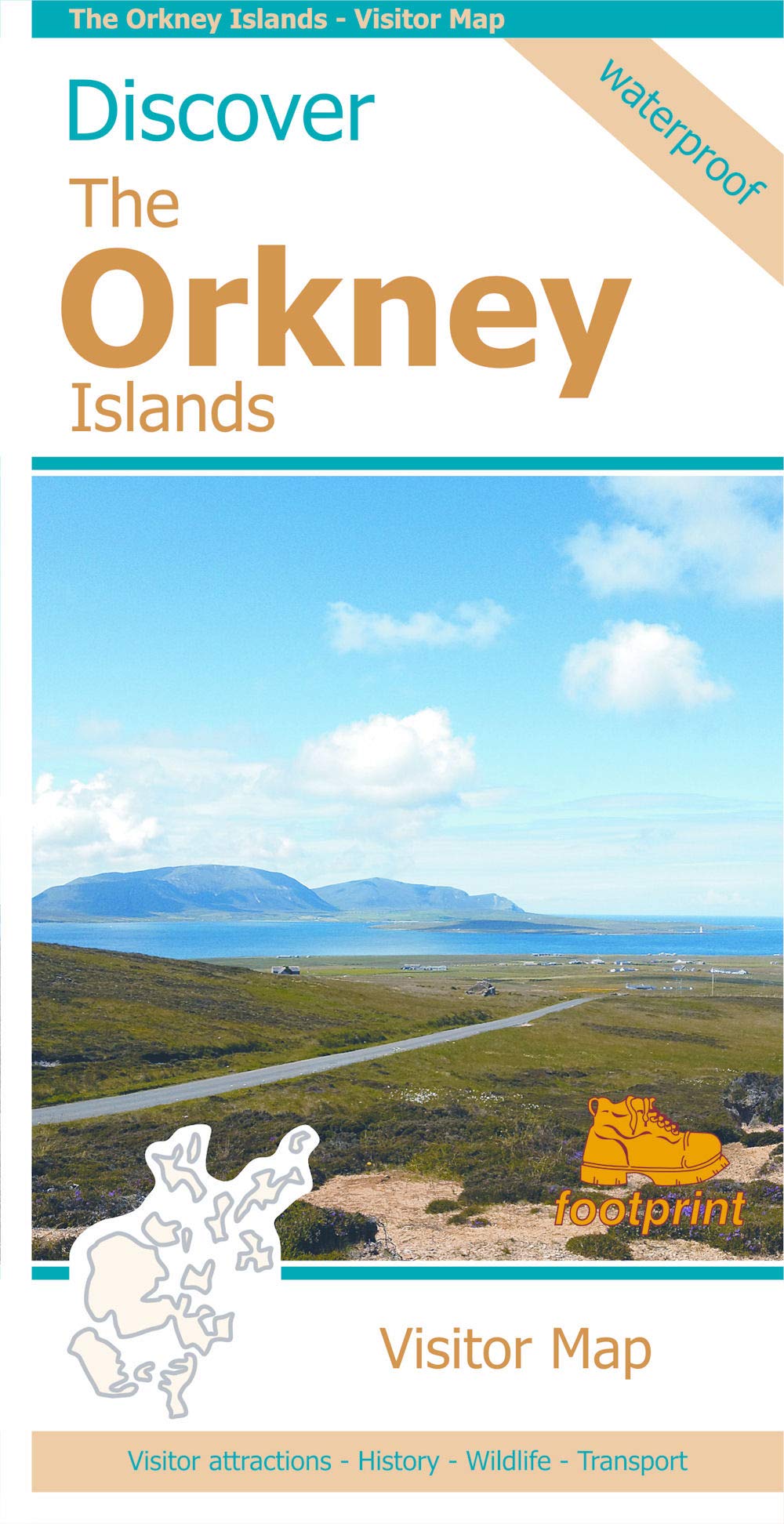 Discover The Orkney Islands - Visitor Map (Discover map series)