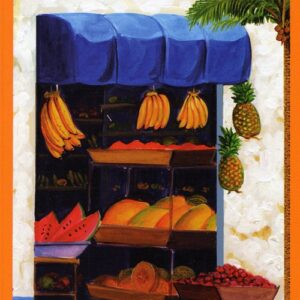 Costa Rica Tropical Fruits Identification Guide (Laminated Foldout Pocket Field Guide) (English and Spanish Edition)