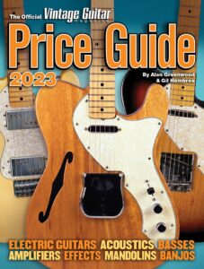 the official vintage guitar magazine price guide 2023